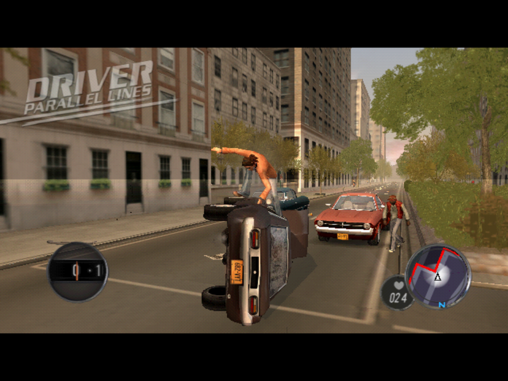 Driver: Parallel Lines PS2 Demo - Driver Madness
